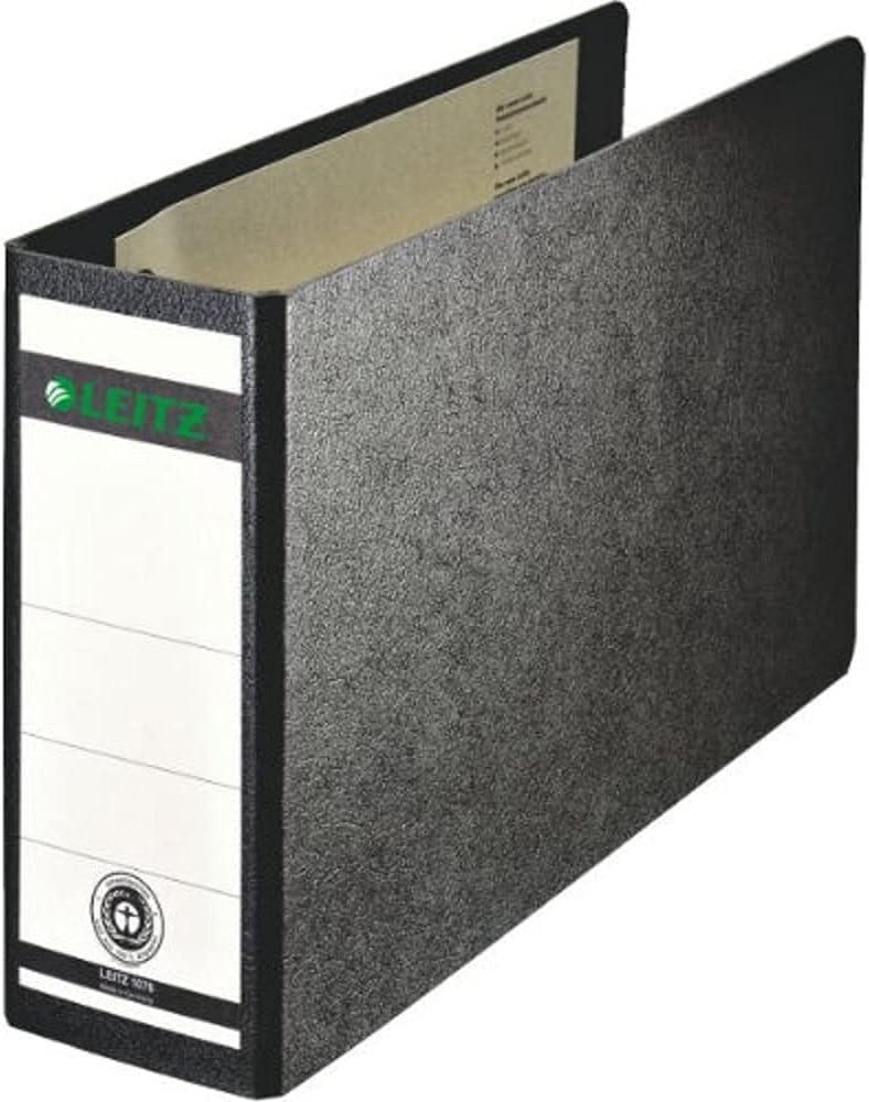 Leitz Qualitäts-Ordner 180° A3 quer, Schwarz, 80 mm Rücken, A3 ...