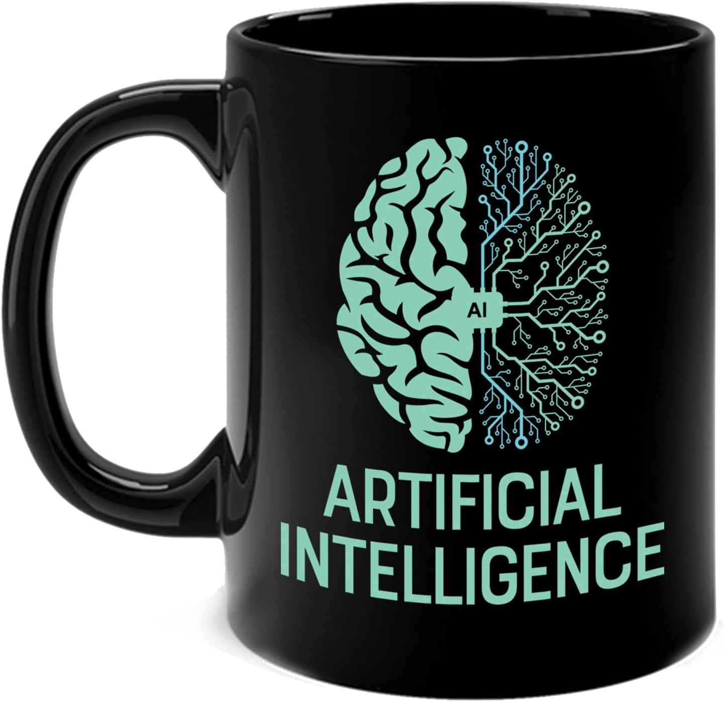 Amazon.com: Zaman Hassan Artificial Intelligence Robot AI Coffee Mug ...