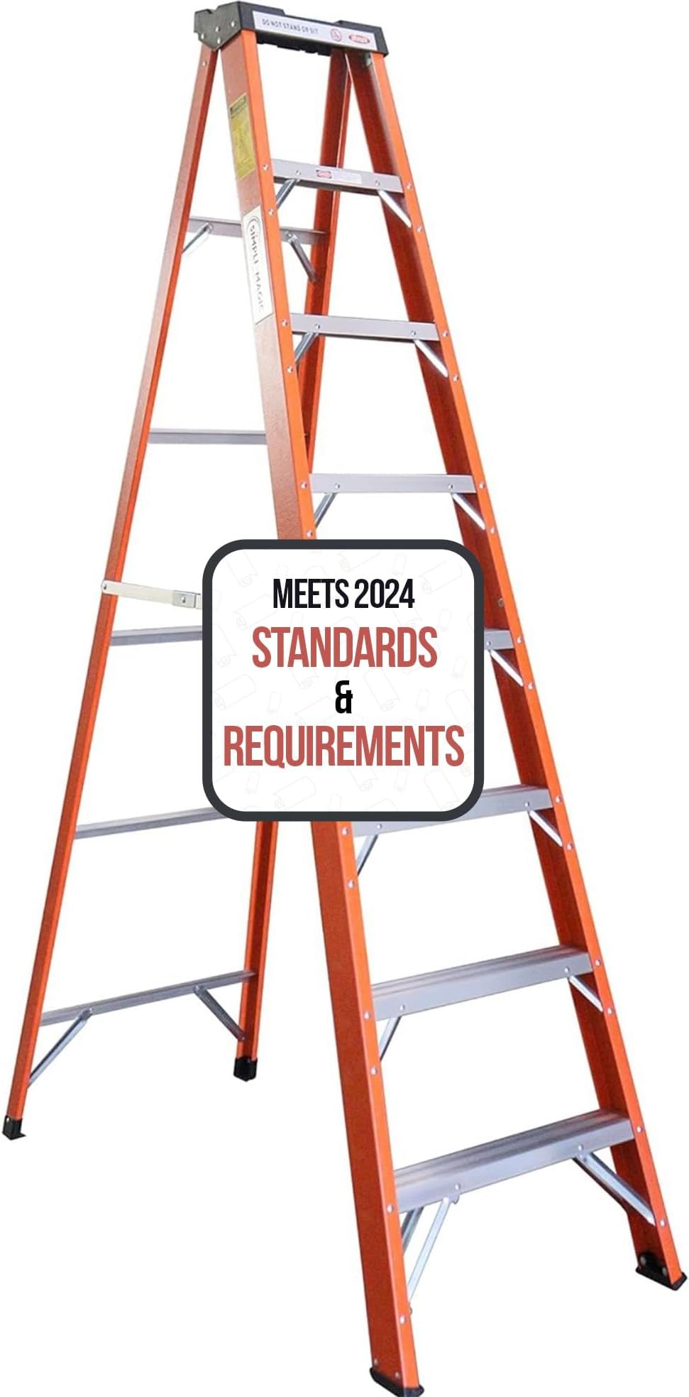 Louisville Ladder AS2108 250-Pound Duty Rating Aluminum Stepladder, 8 ...