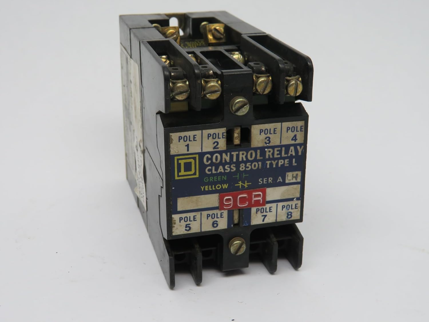 Amazon.com: Square D 8501-L040 Relay 1NC 3NO 110-120V 50/60HZ ...