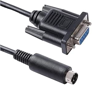 Amazon.co.jp: Mini Din 8 Pin RS232 Serial Communication Cable DB9 ...