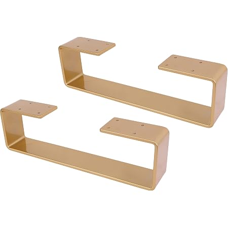Amazon.com: ECLV 2 x 4 Coffee Table Legs,U Shaped Heavy Duty Solid ...