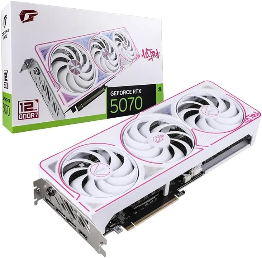 Colorful iGame GeForce RTX 5070 Ultra W OC 12GB Graphics Card : Amazon ...