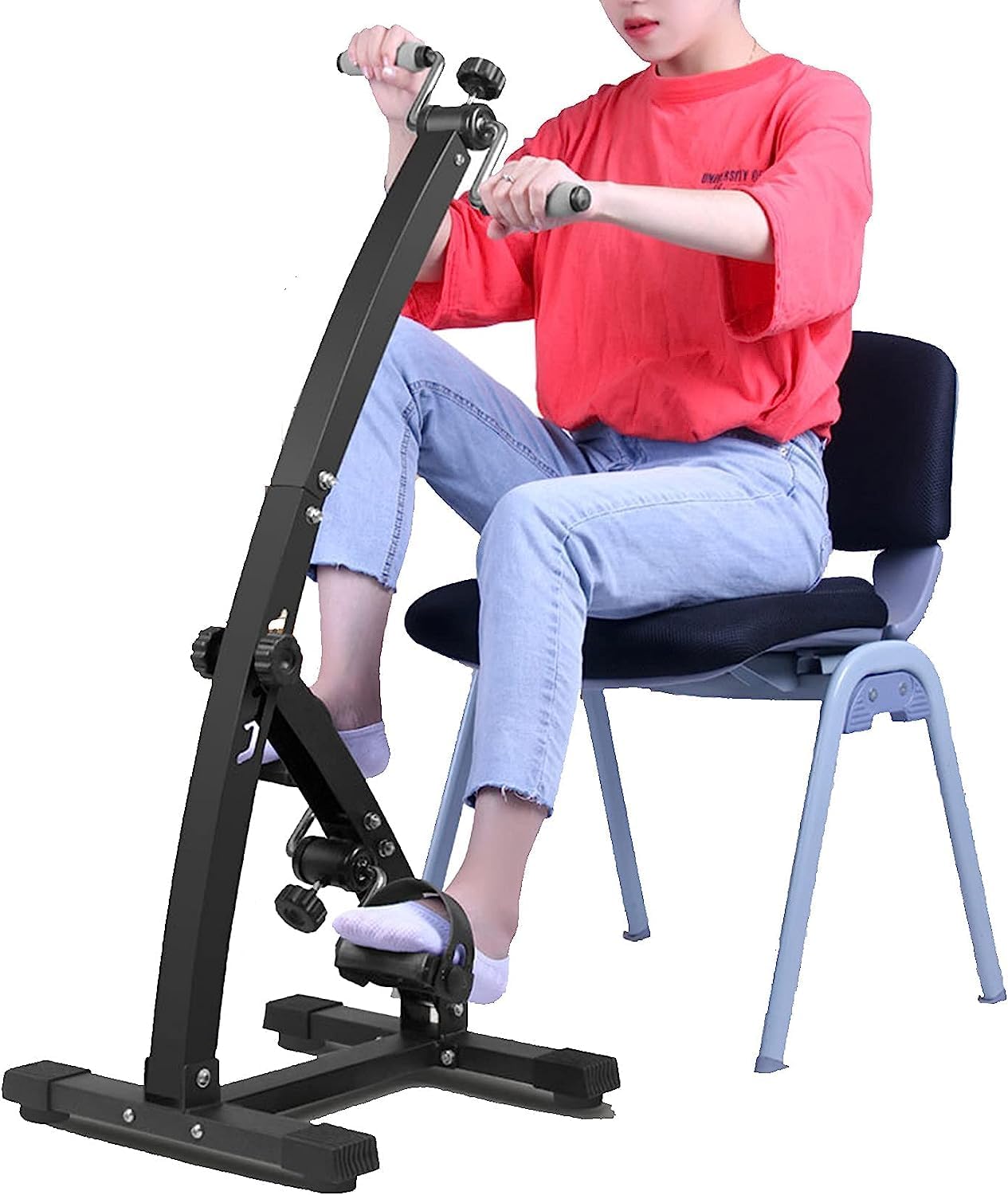 Amazon.com : Adjustable Resistance Exercise Bike, Indoor Stationary ...
