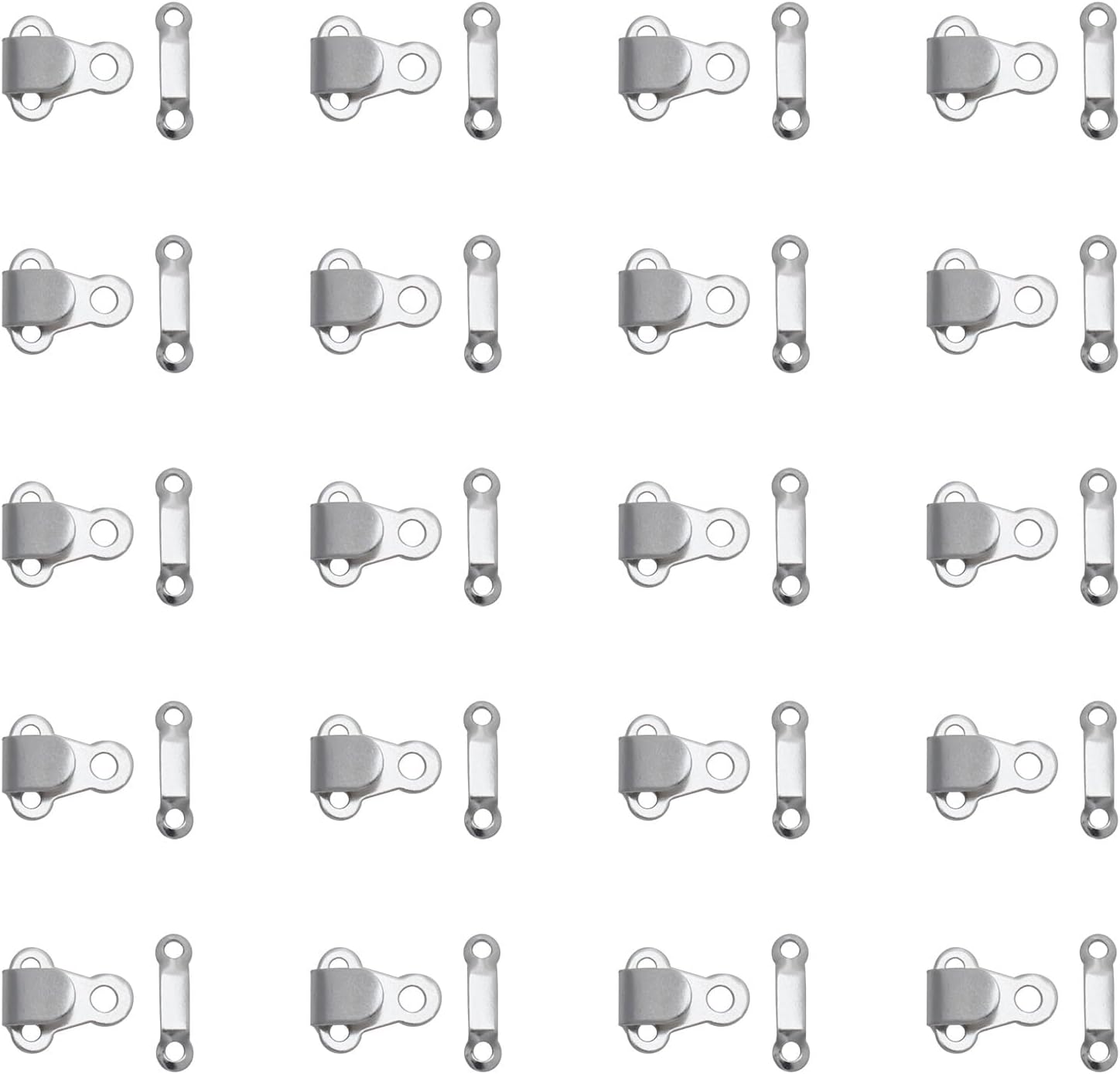 Amazon.com: SOWAKA 30 Pairs Sewing Hooks and Eye Closure Fasteners ...