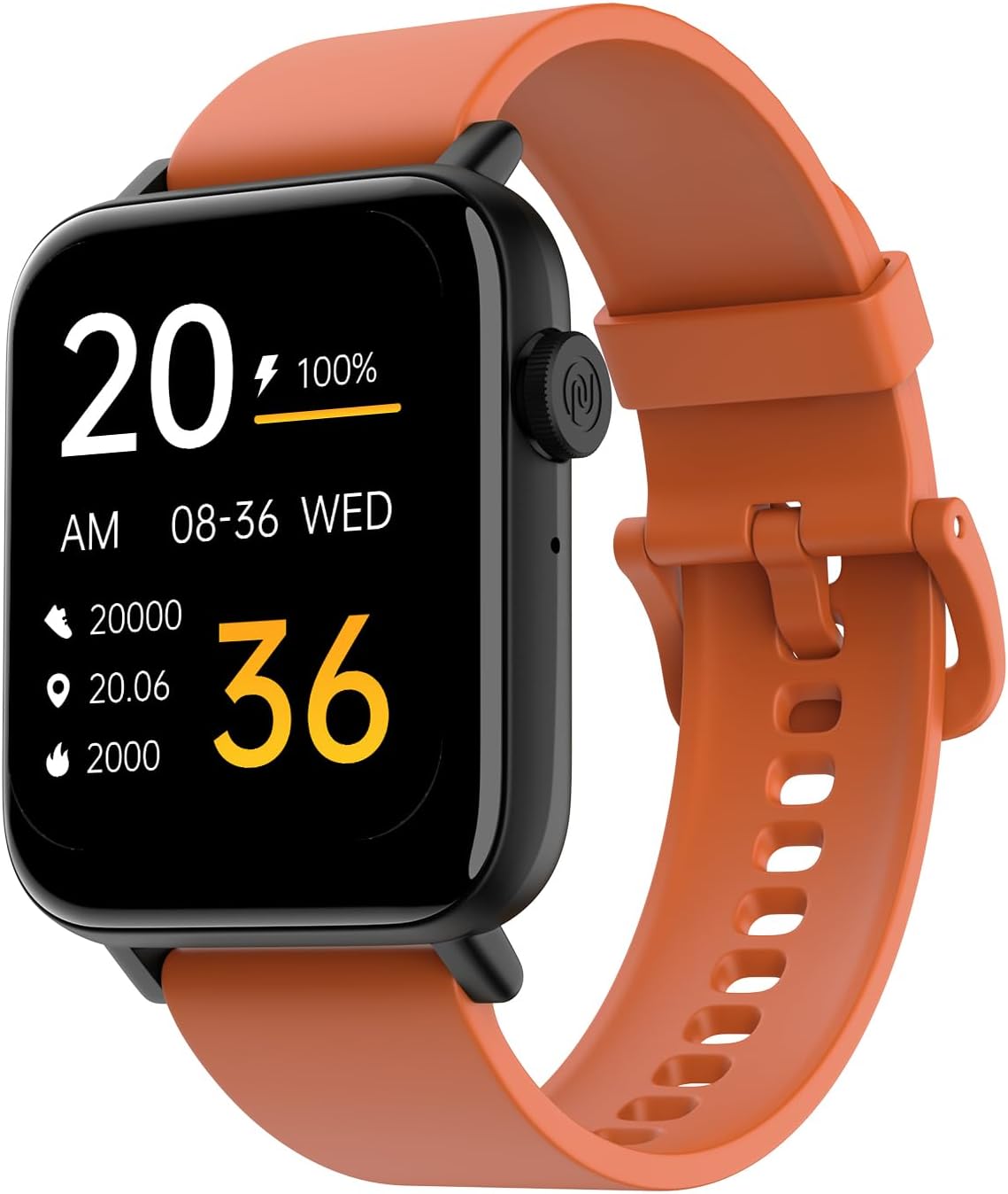 Noise Vivid Call 2 Smart Watch with 1.85 HD Display, BT Calling, IP68 ...