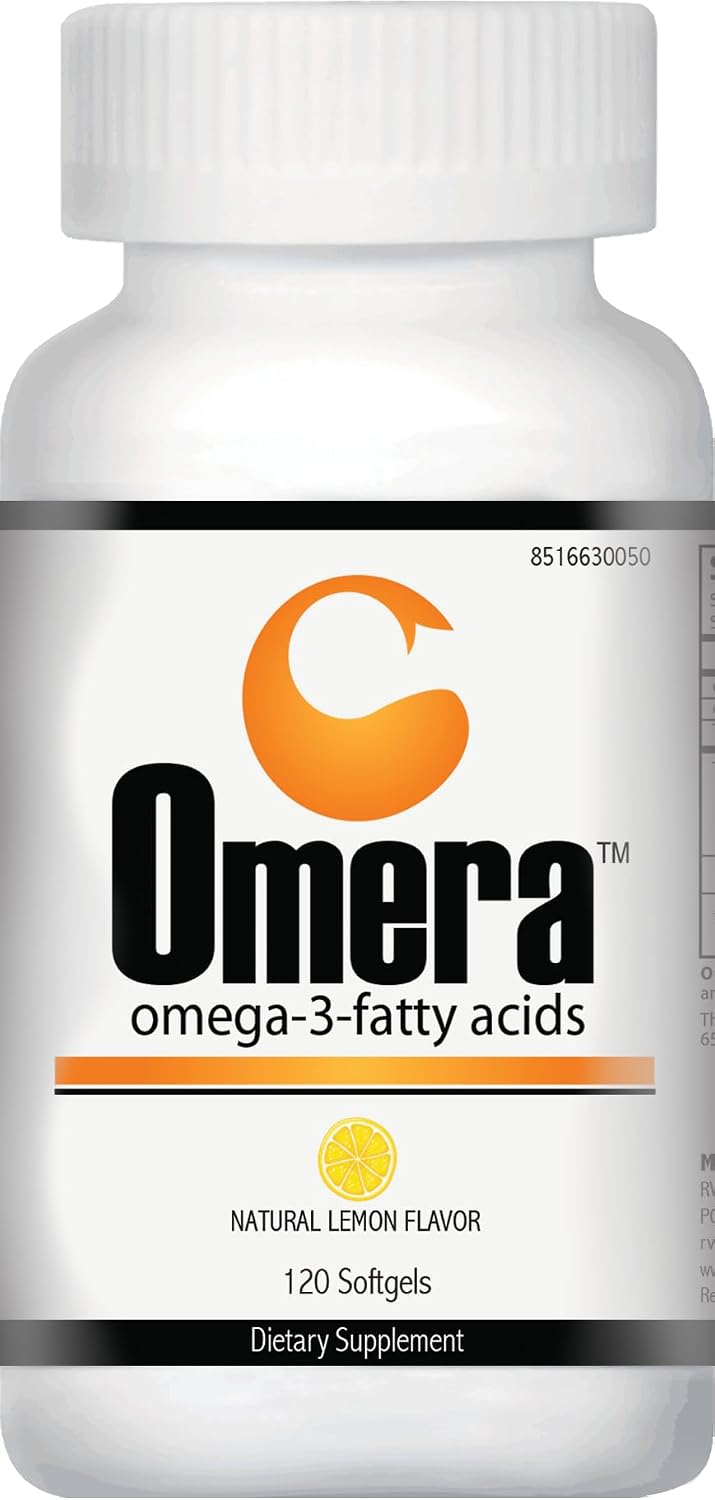 Amazon.com: Omera | Omega-3 Fish Oil 1000mg | Natural Lemon Flavor ...