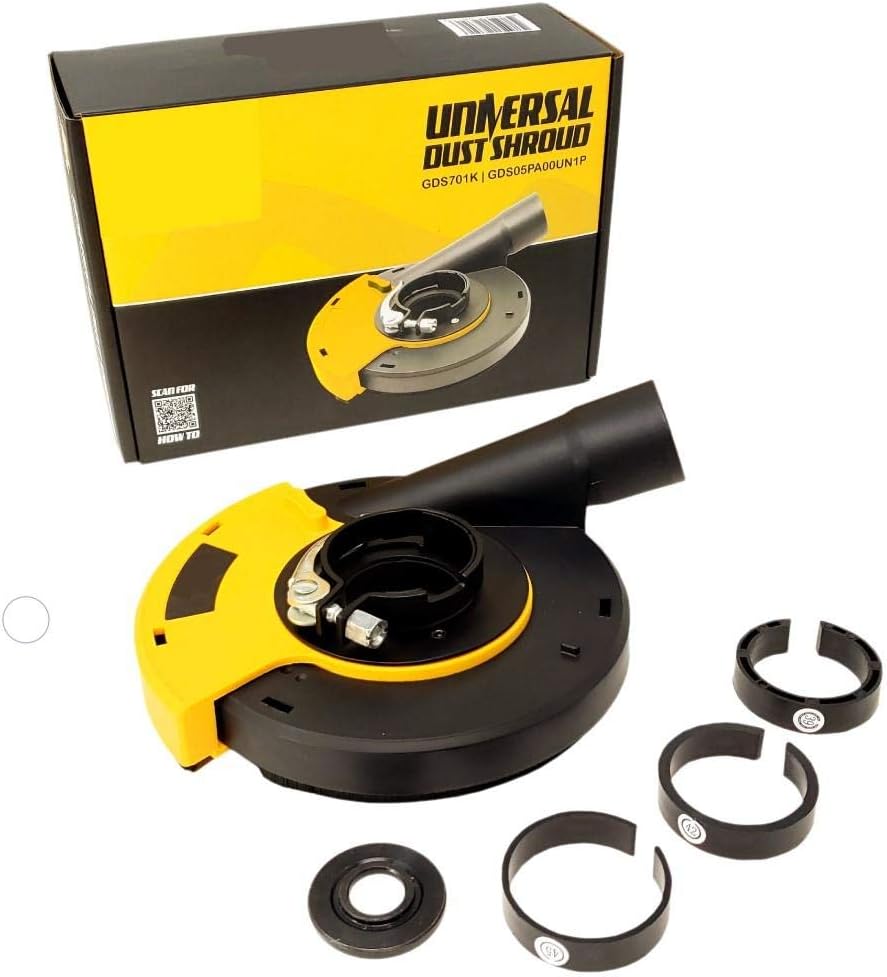 QuickT GDS701K Universal Surface Grinding Angle Grinder Dust Shroud 5 ...