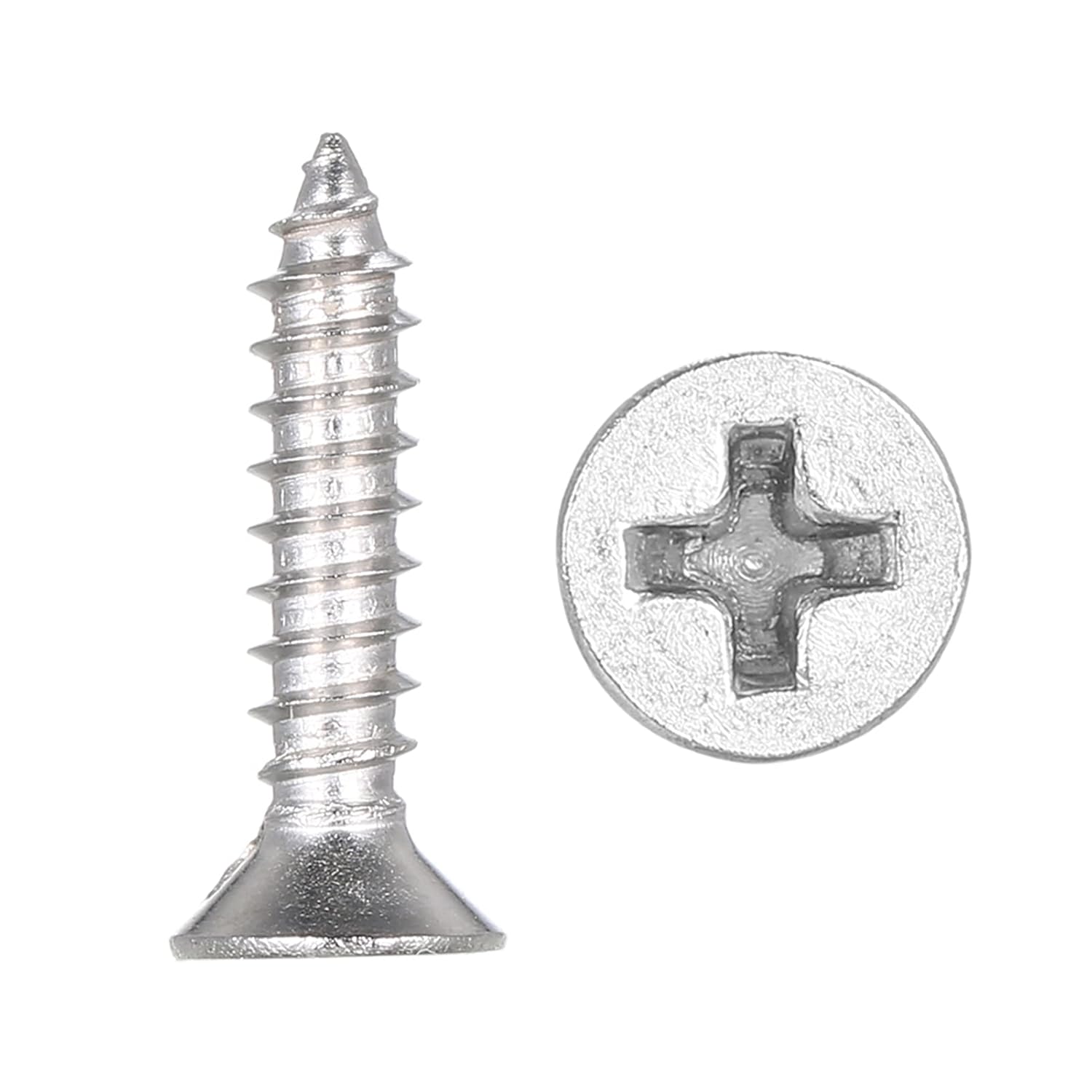 A2 DIN7982#8 304 4.2mm Stainless Steel Screw Countersunk Self Tapping ...