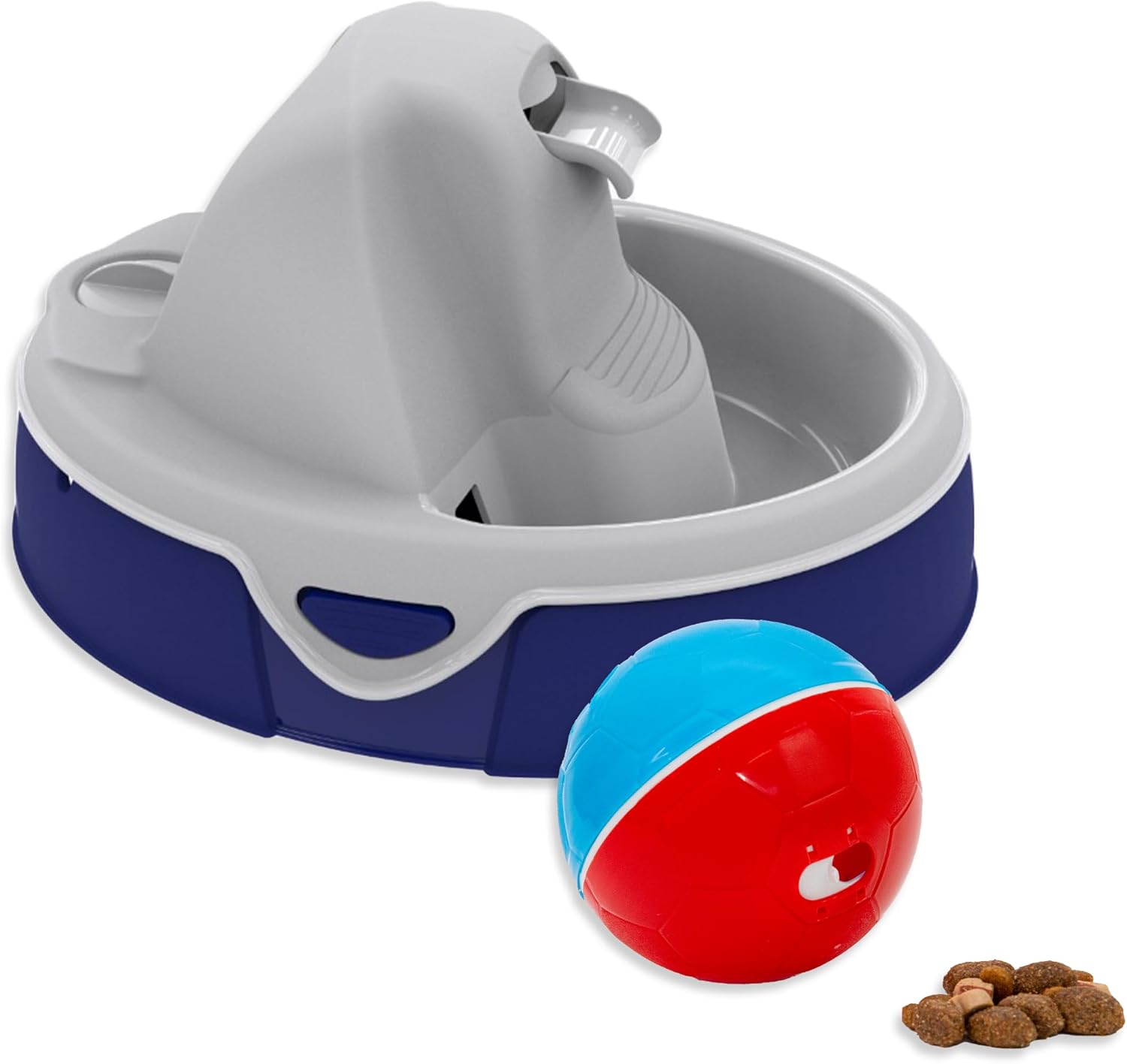 Amazon.com : AMICUS - Aqua Flow Water Fountain & Treat Dispensing Dog ...