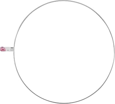 Amazon.com: BalsaCircle Backdrop Stand 24-Inch Silver Round Metal ...