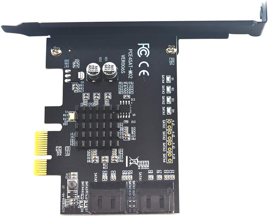 Amazon.com: RICH Sata Port Adapter 4 Ports Durable Practical Multiplier ...