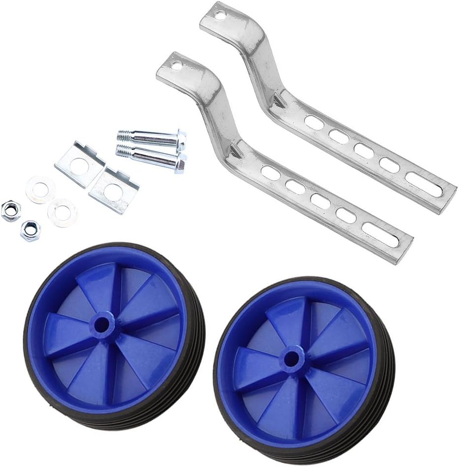 Amazon.com: Bike Training Wheels, 2Pcs Adjustable Bike Training Side ...