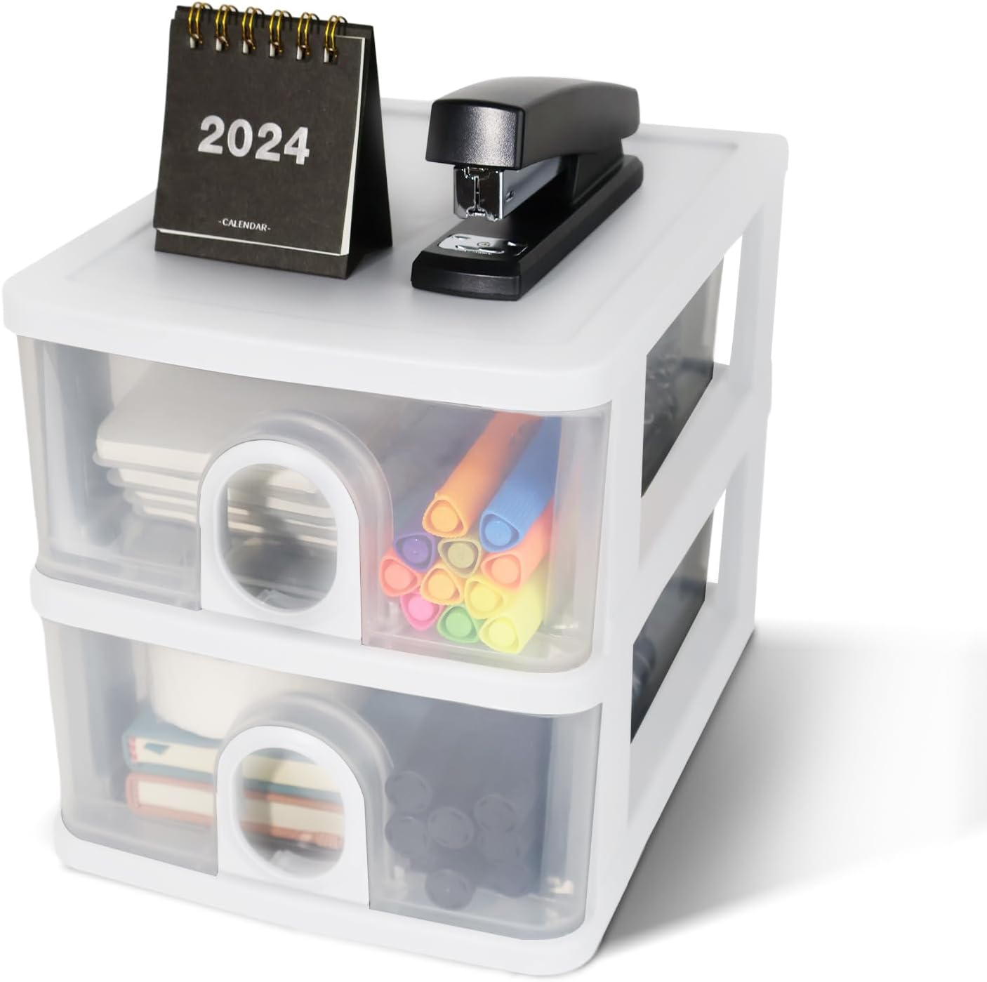 Amazon.com: DETEIN Desktop Storage Drawers Desk Organizer with Drawers ...