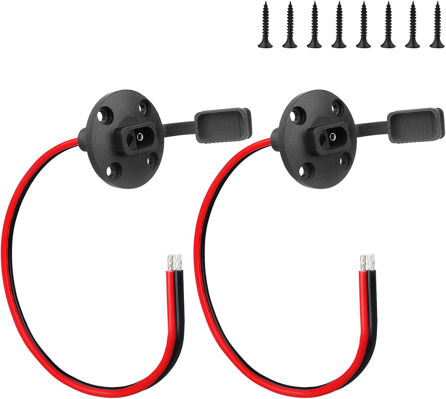 SAE Quick Connector, PAEKQ 12AWG Solar SAE Socket Sidewall Port SAE ...