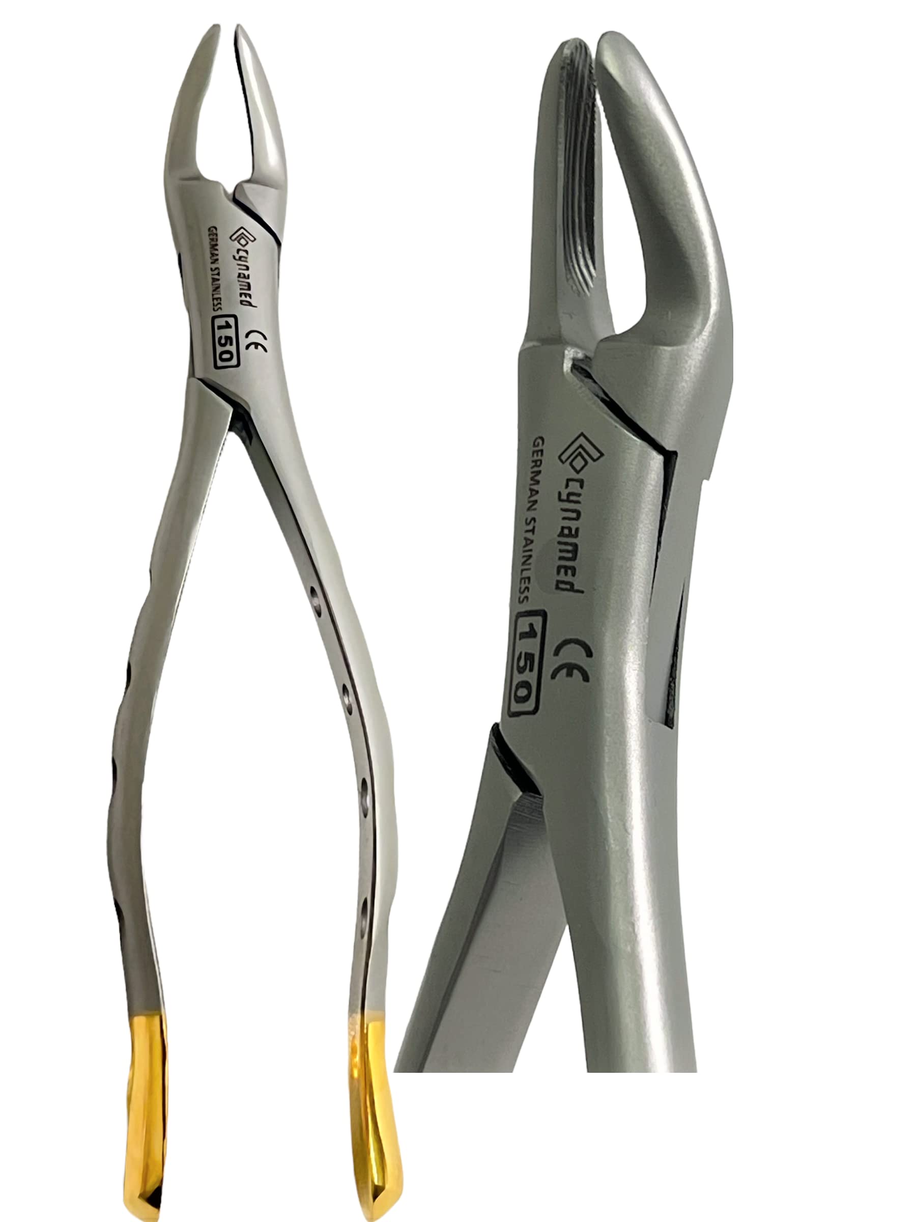 Amazon.com: Dental Extracting Extraction Serrated Forceps #150, for ...