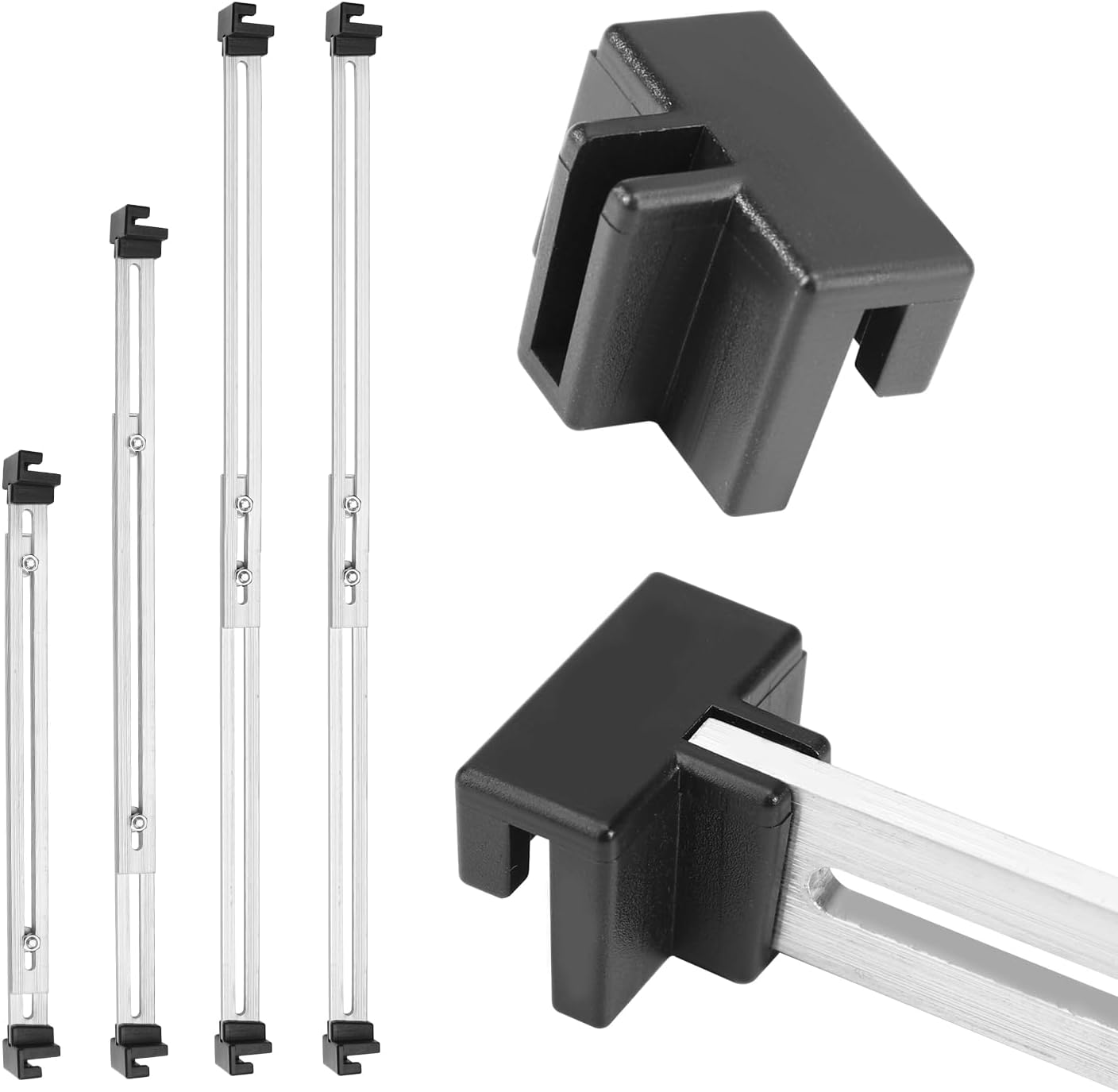 13pcs File Cabinet Rails Set, 4 Adjustable File Cabinet Rails for ...