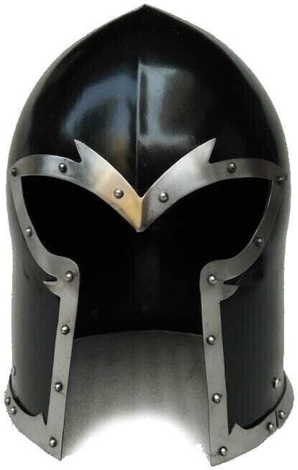 Amazon.com : Medieval Black X Men Magneto Helmet Greek Knight Spartan ...