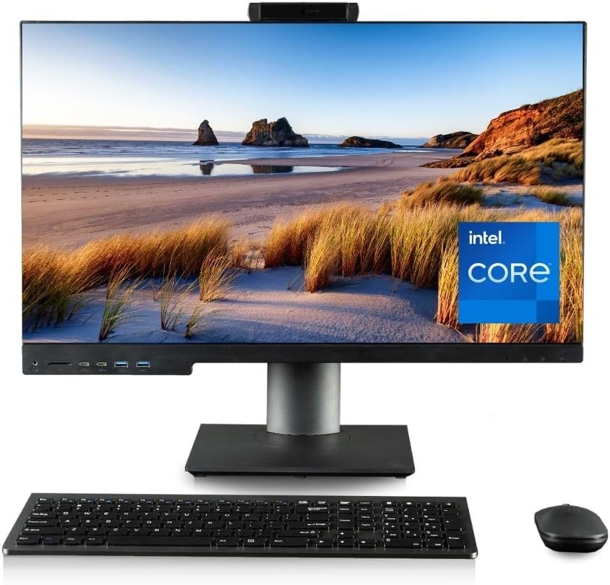 Amazon.com: Envision 27" All-in-One Desktop (24-Core Intel i9-14900 ...
