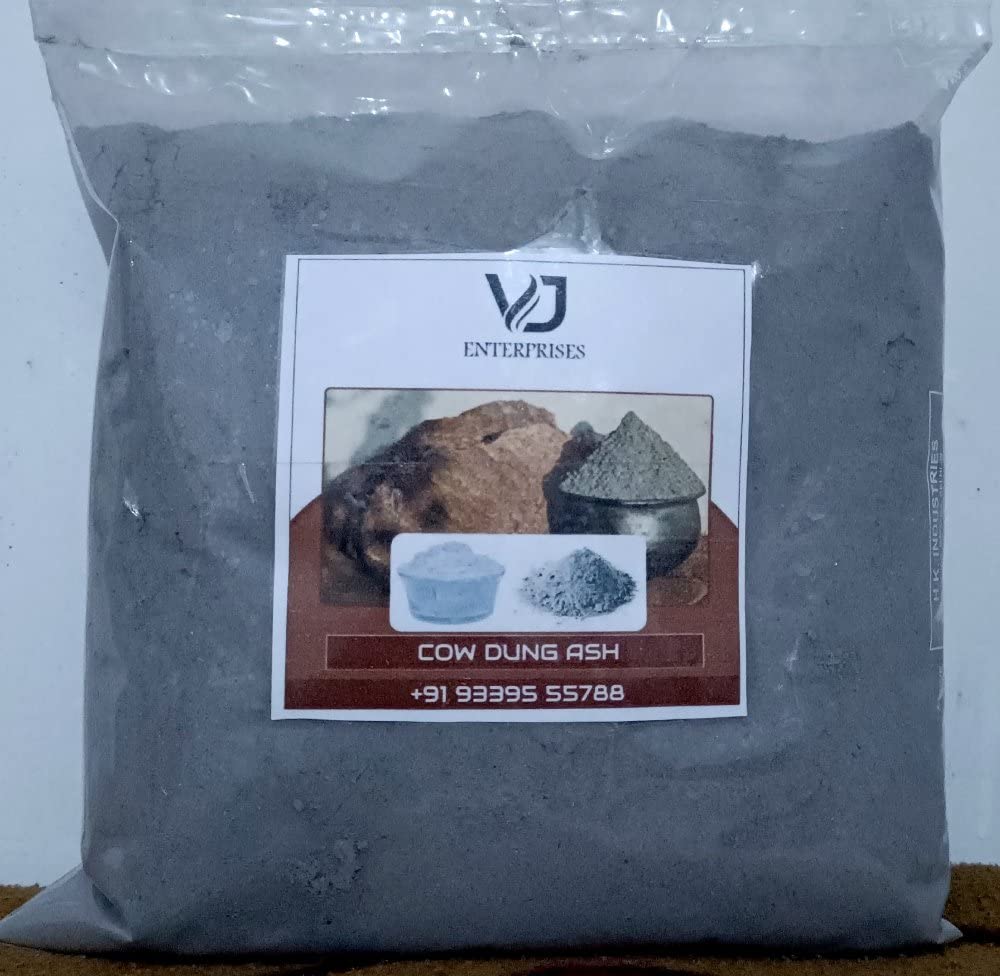 Desi Cow Dung Ash (2kg) from Sahiwal Ash - Filtered - Non Scented Pure ...