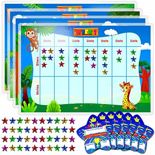 Amazon.com: Space Sticker Chart for Kids Potty Training Chart for ...
