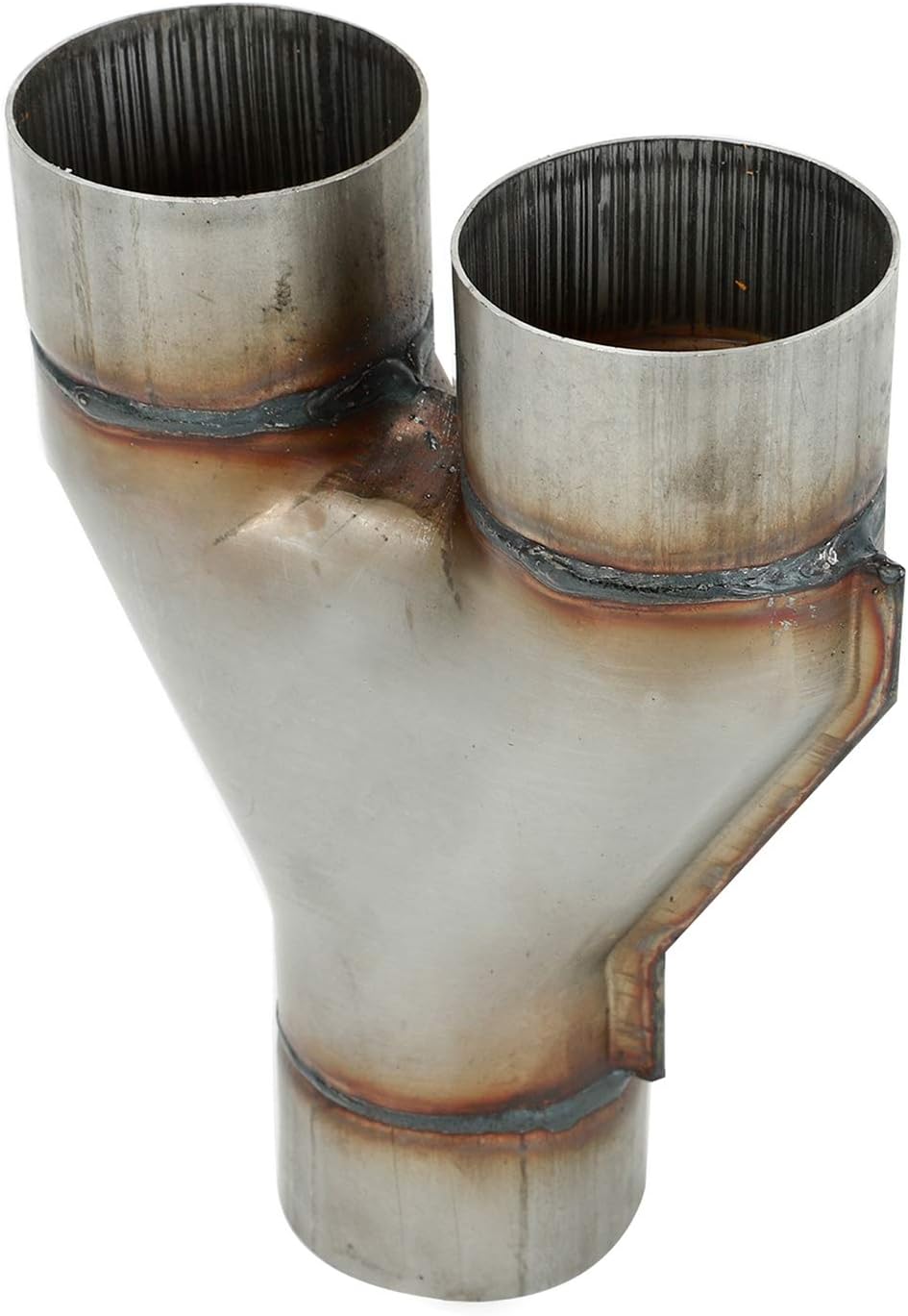 Amazon.com: LucaSng T409 Stainless Steel Y Pipe 2.5" Single to 2 1/2 ...