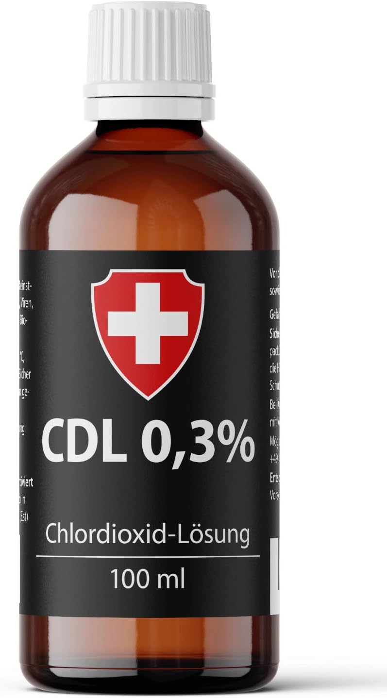 CDs/CDL Chlordioxid 0,3% Fertiglösung 50ml (ideal für die Reise oder ...