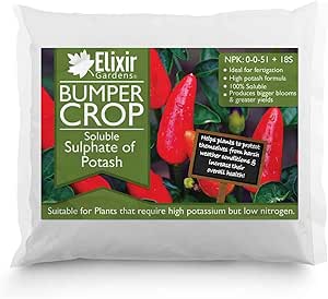 Elixir Gardens Soluble Sulphate of Potash/Potassium Sulphate SOP Fruit ...