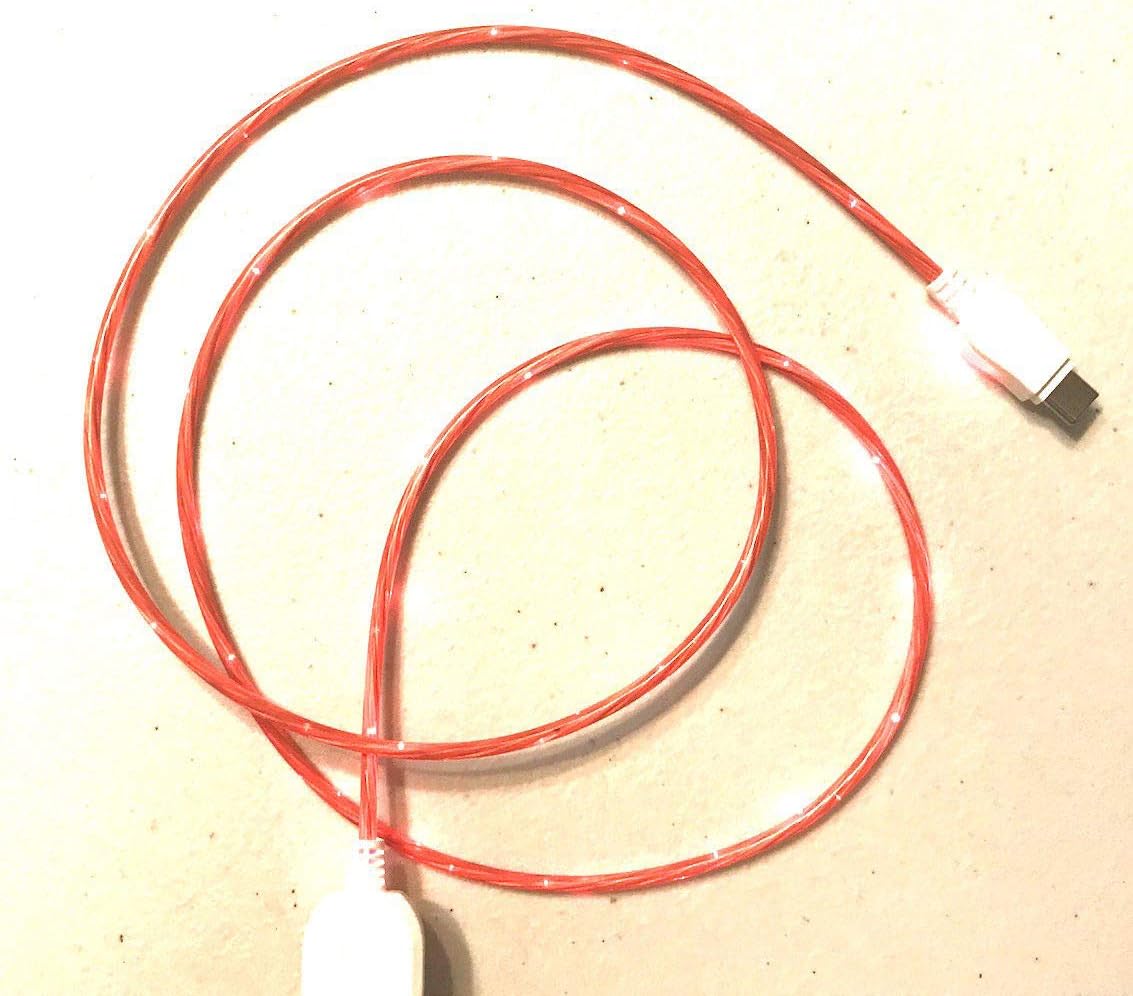 Amazon.com: Flow Moving Light led Data sync Charger USB Cable for ...