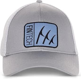 Fintech Box Logo 2C Snapback Hat - Glacier Gray at Amazon Men’s ...