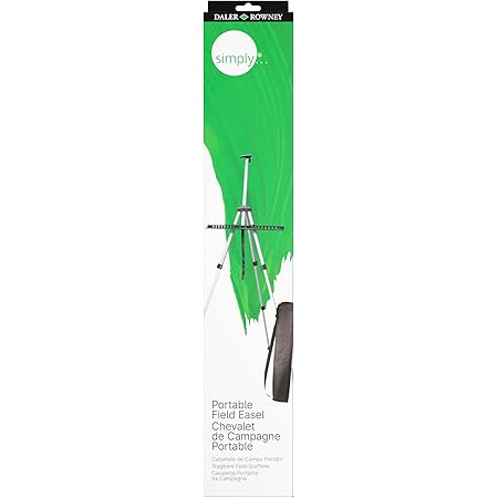 Amazon.com: Daler-Rowney Simply Field Easel - Aluminum Easel Stand for ...