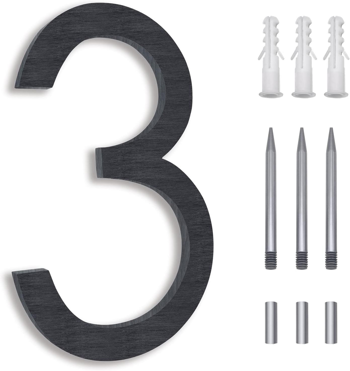 Amazon.com: 8 Inch Large house Numbers for Outside Modern,Metal House ...