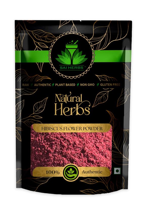 SAI HERBS Hibiscus Flower Powder - Sembaruthi Flower Powder - Pure ...