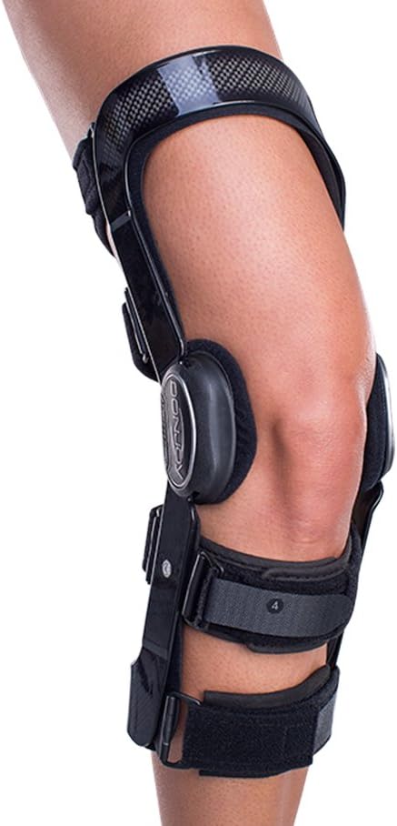Amazon.com: DonJoy Full Force Ligament Knee Brace - CI, Standard Calf ...