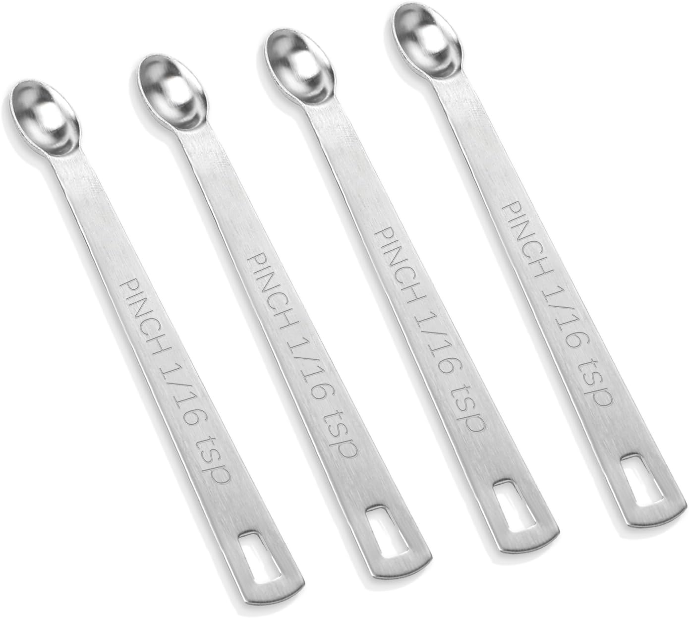 Amazon.com: 4 PCS 1/16 Teaspoon (1/16 Tsp | 0.33 mL | 0.33 cc) Single ...