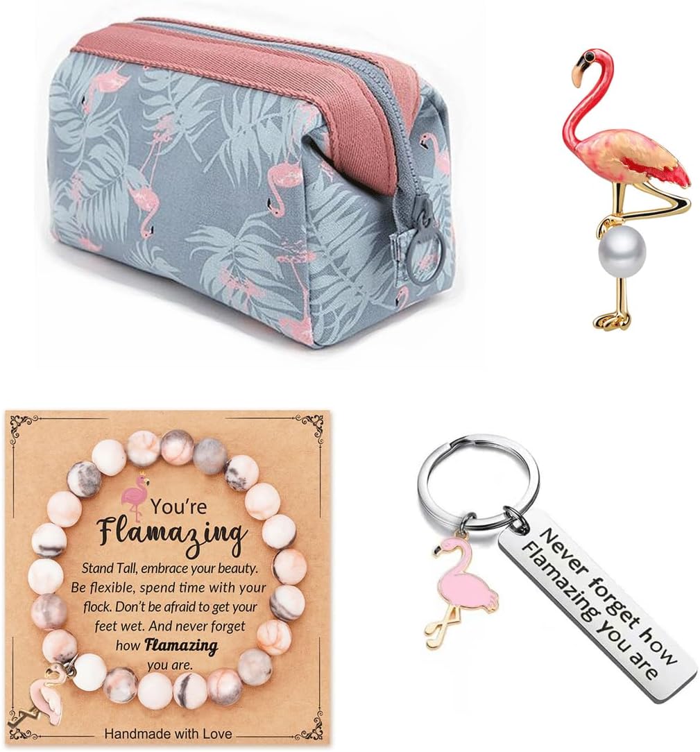 Amazon.com: SMAROICE Flamingo Gifts Set for Women & Girls Flamingo ...