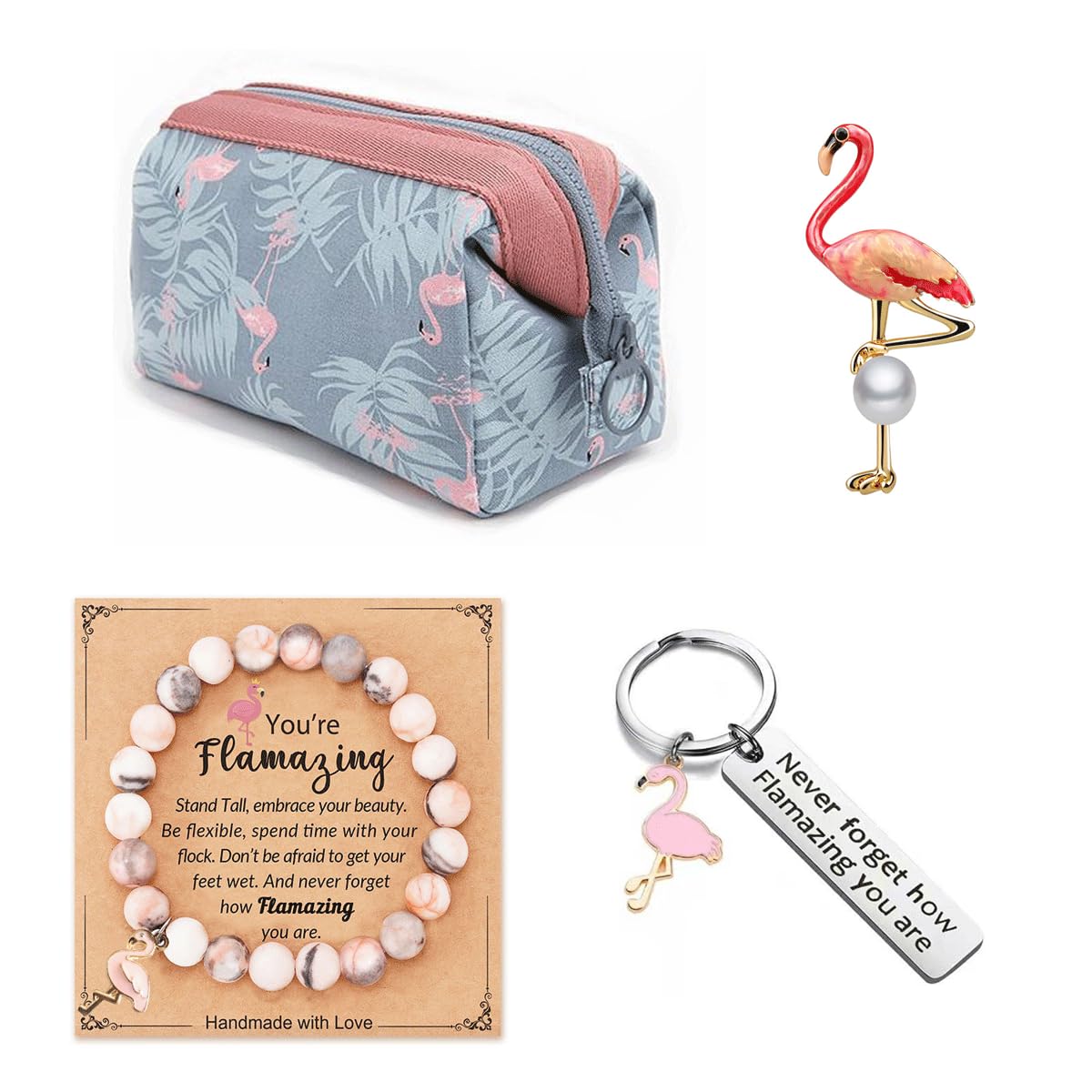 Amazon.com: SMAROICE Flamingo Gifts Set for Women & Girls Flamingo ...