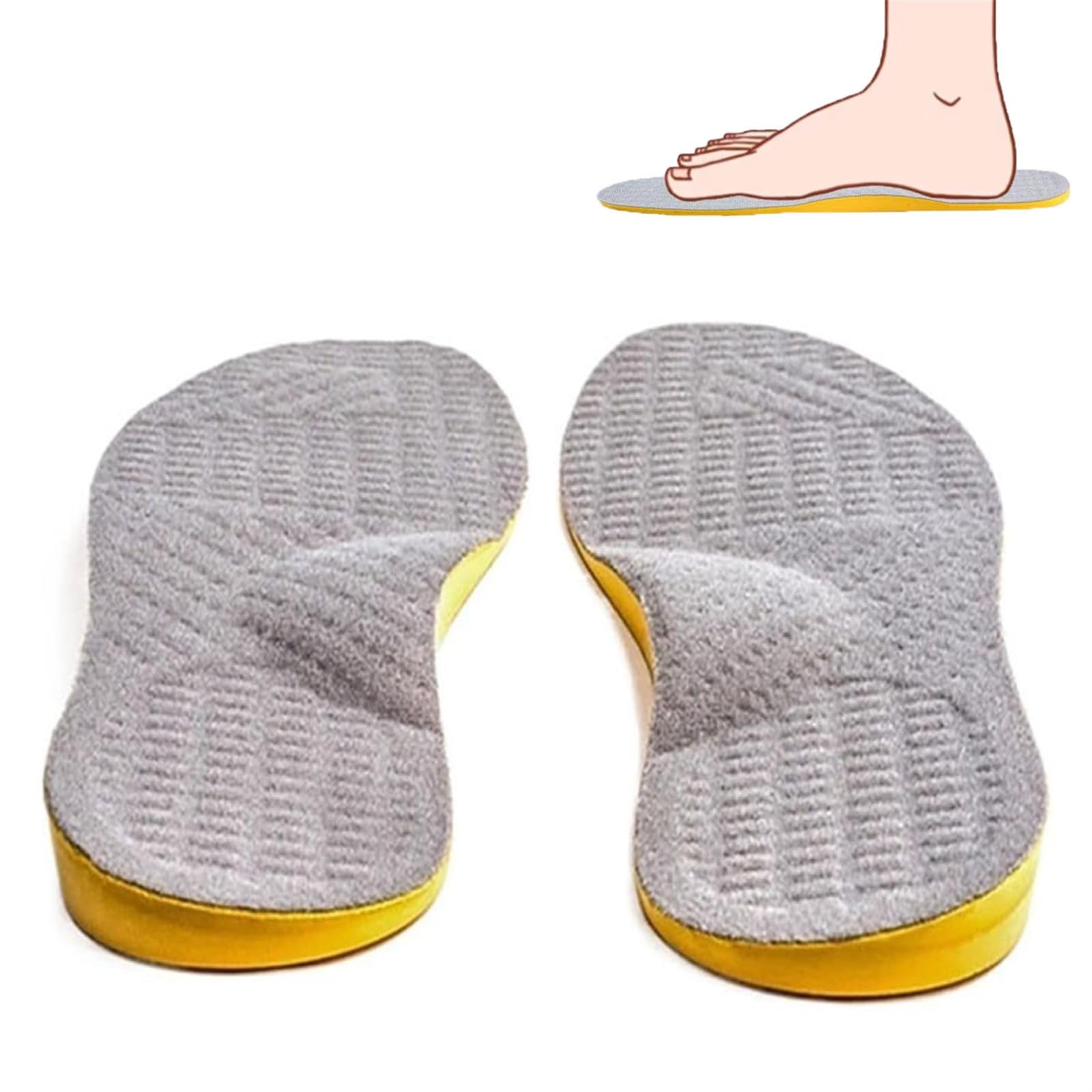 Amazon.com: Supination Insoles, Orthotic Inserts for Men and Women ...