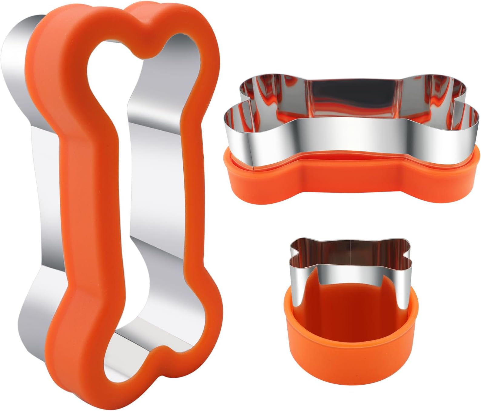 Amazon.com: Dog Bone and Paw Limited Edition Cookie Cutter Set of 10 ...