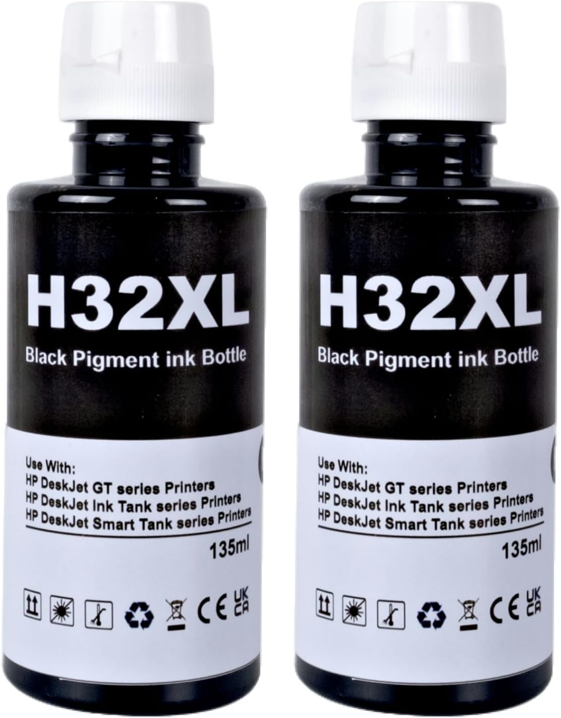 Amazon.com: 32XL Refill Ink Bottles Replacement for HP 32XL Black Ink ...