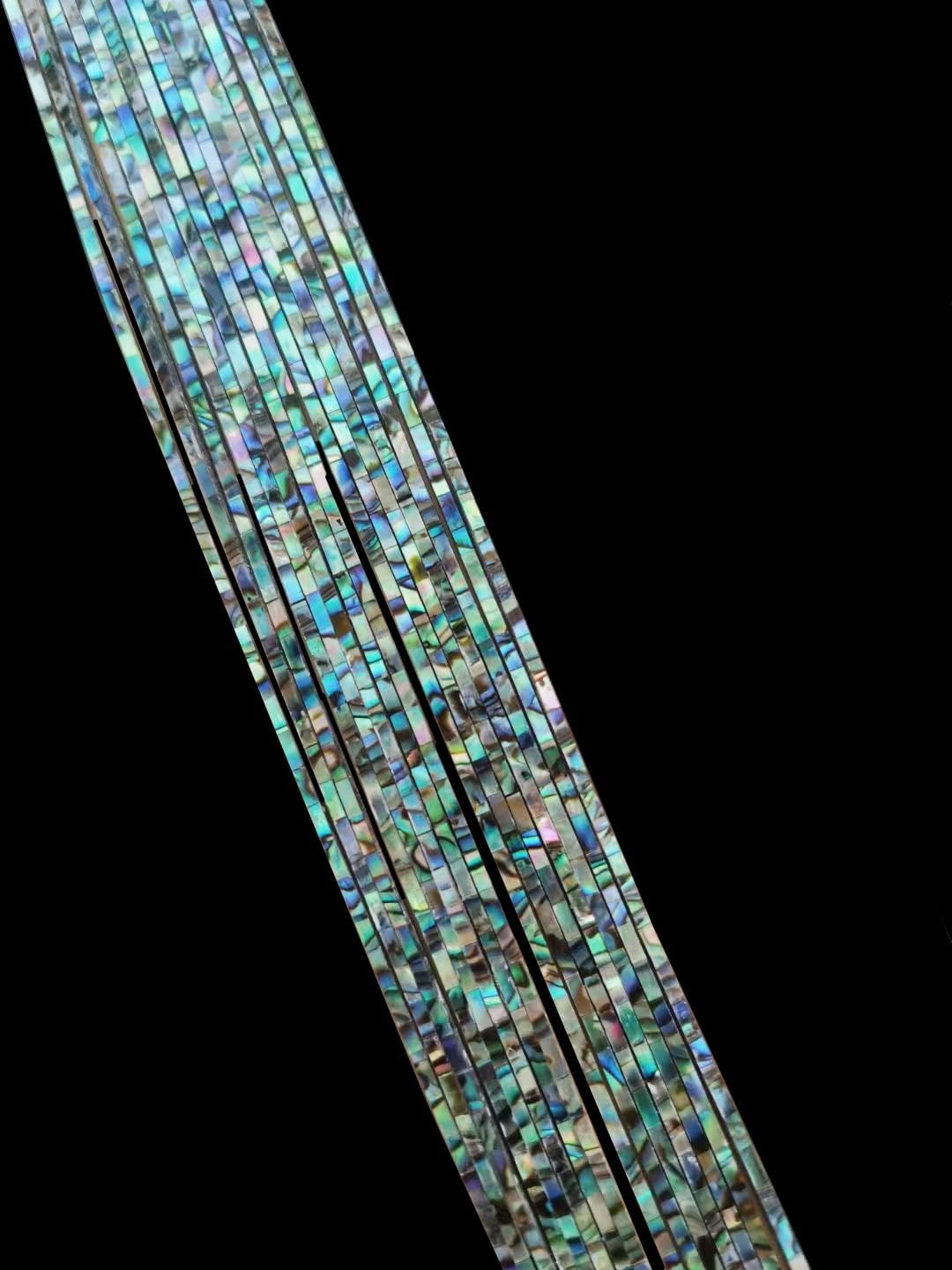 Amazon.com: Tekidica 8x Abalone Guitar Purfling Inlay Binding 16"x1/16 ...