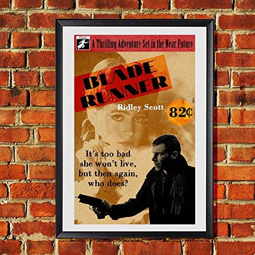 Amazon.com: Blade Runner Pulp Novel Cover Original Art Print 11x17 ...