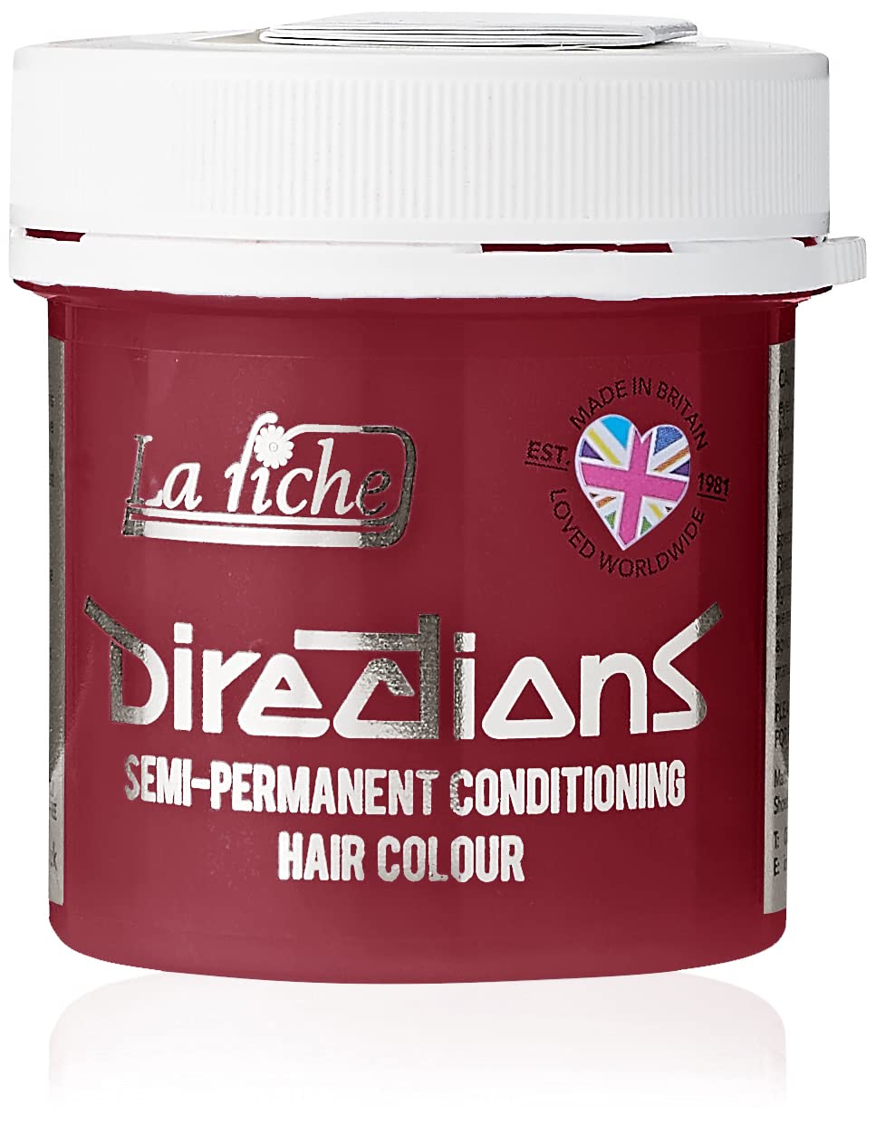 La Riche Directions Unisex Semi Permanent Haarfarbe, rot, 1er Pack (1x ...