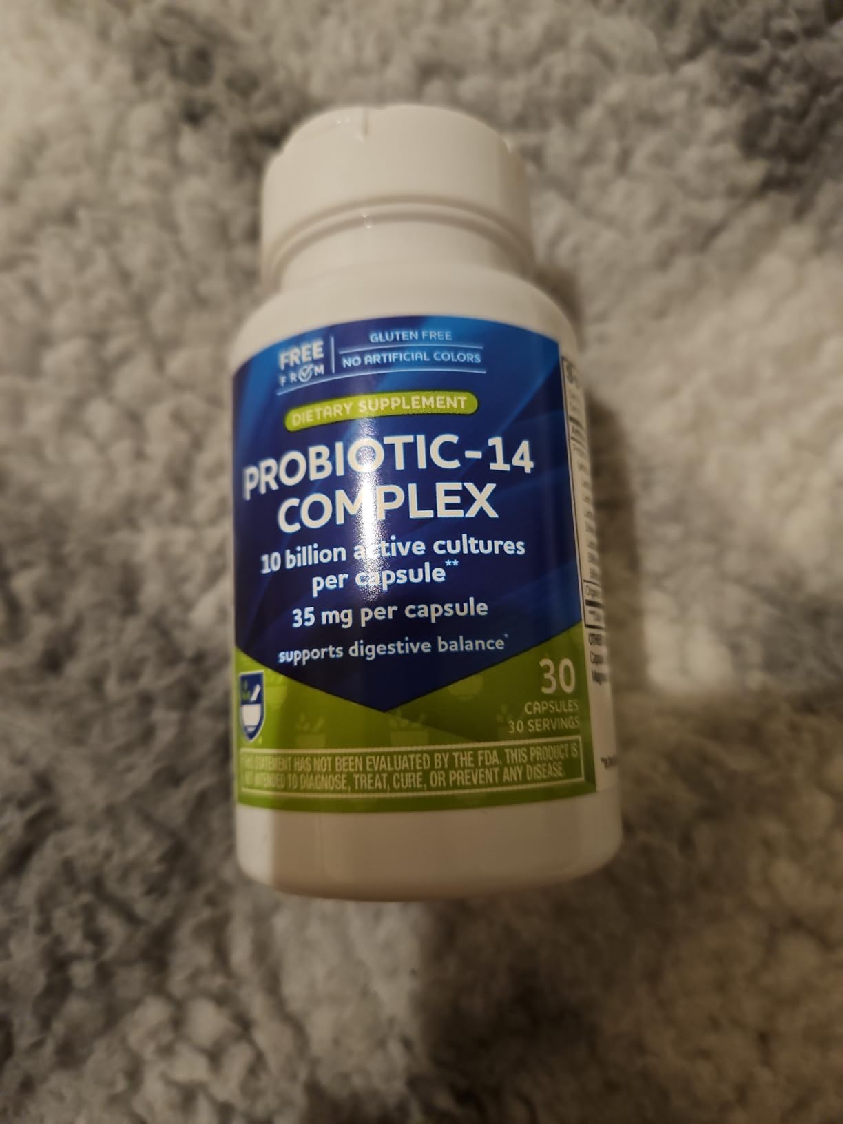 Amazon.com: Rite Aid Probiotic 14 Complex 10 Billion - 30 Count ...