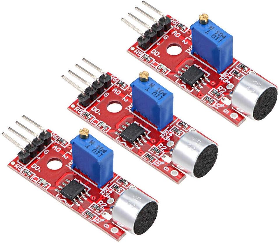 Amazon.com : Sensors Sound Microphone Sensor Detection Module with DO ...