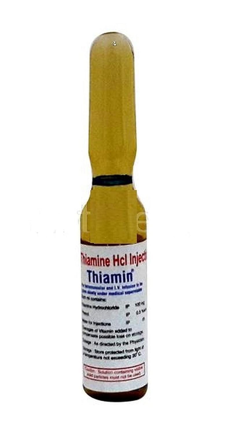 Thiamin - Pack of 10 Ampoule of 2 ml Injection : Amazon.in: Health ...