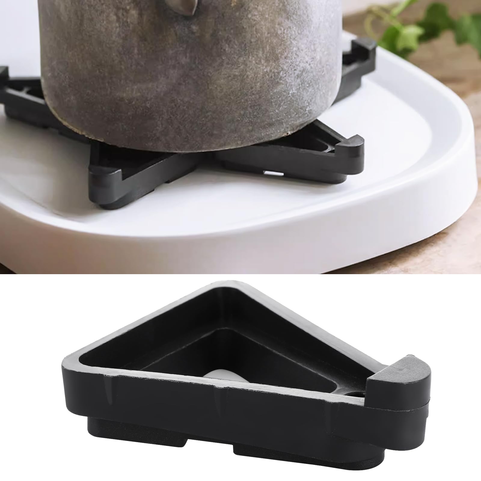 Snapklik.com : Acrux7 48 PCS Plant Pot Feet, Invisible Flower Pot Risers Pot Toes, Triangle Pot ...