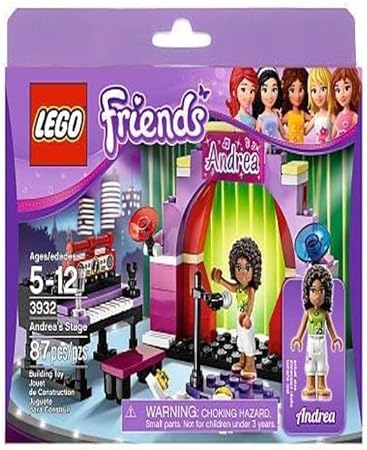 Amazon.com: LEGO Friends Andrea’s Stage 3932 : Toys & Games