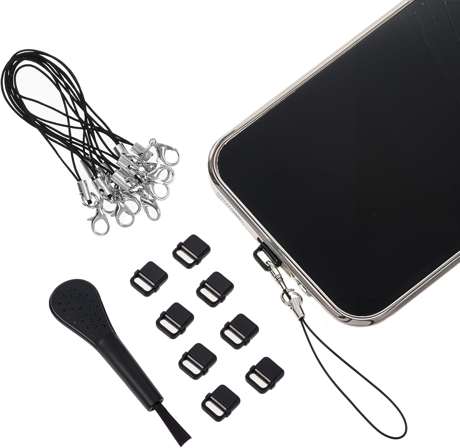 Amazon.com: 10 PCS USB C Anti Dust Plug USB C Cover Cap Phone USB Type ...