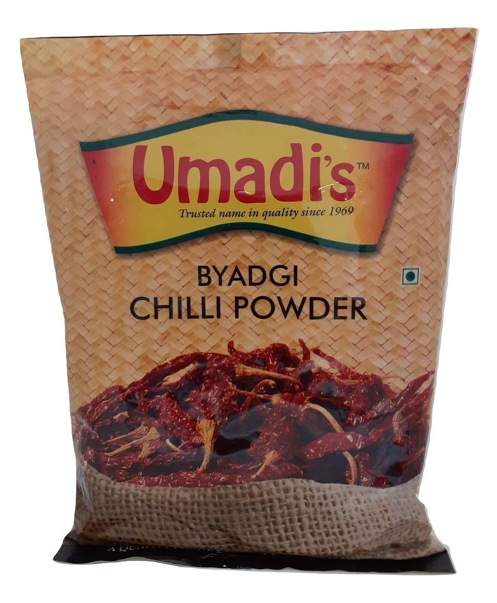 Bhavani Foods Umadi's Byadgi Chilli Powder (500GRMS) Pack of 2 : Amazon ...